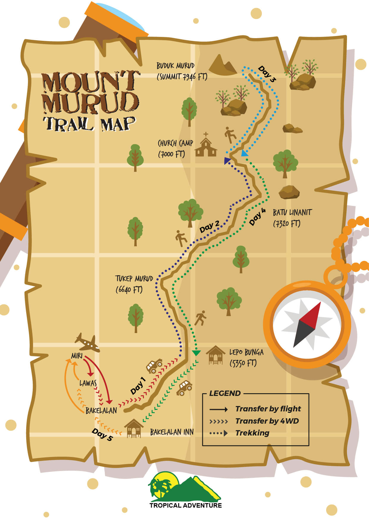 5D4N Amazing Mt Murud - Cuti-CutiMalaysia.net